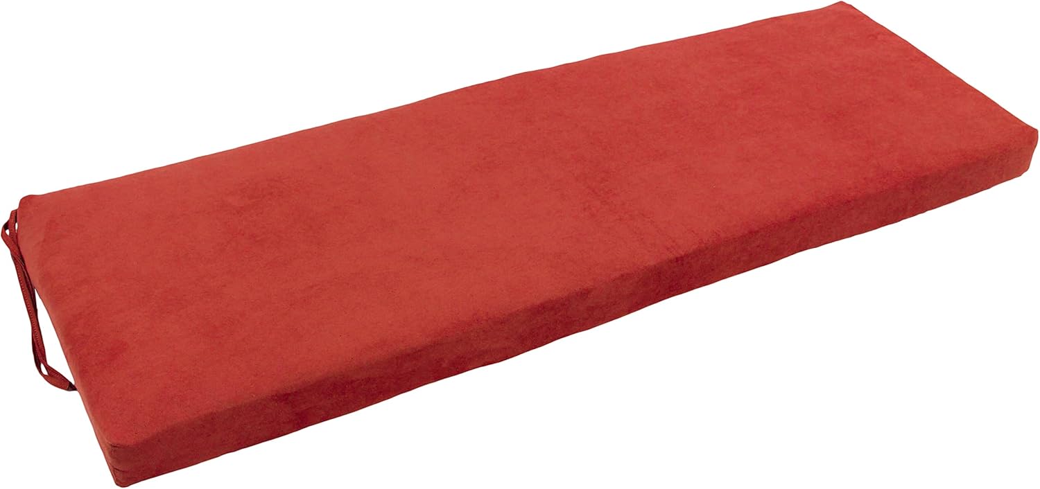 Bench Cushion, 54" x 19", Cardinal Red - Walmart.com