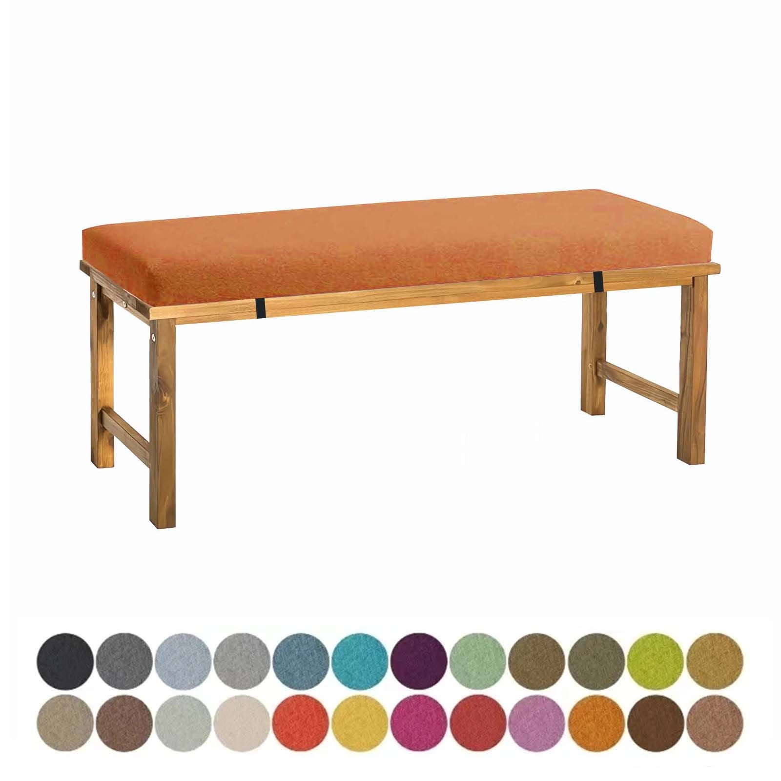 Unmbo Bench Cushion with Buckles Dining Chair Cushions Sofa Seat Pad ...