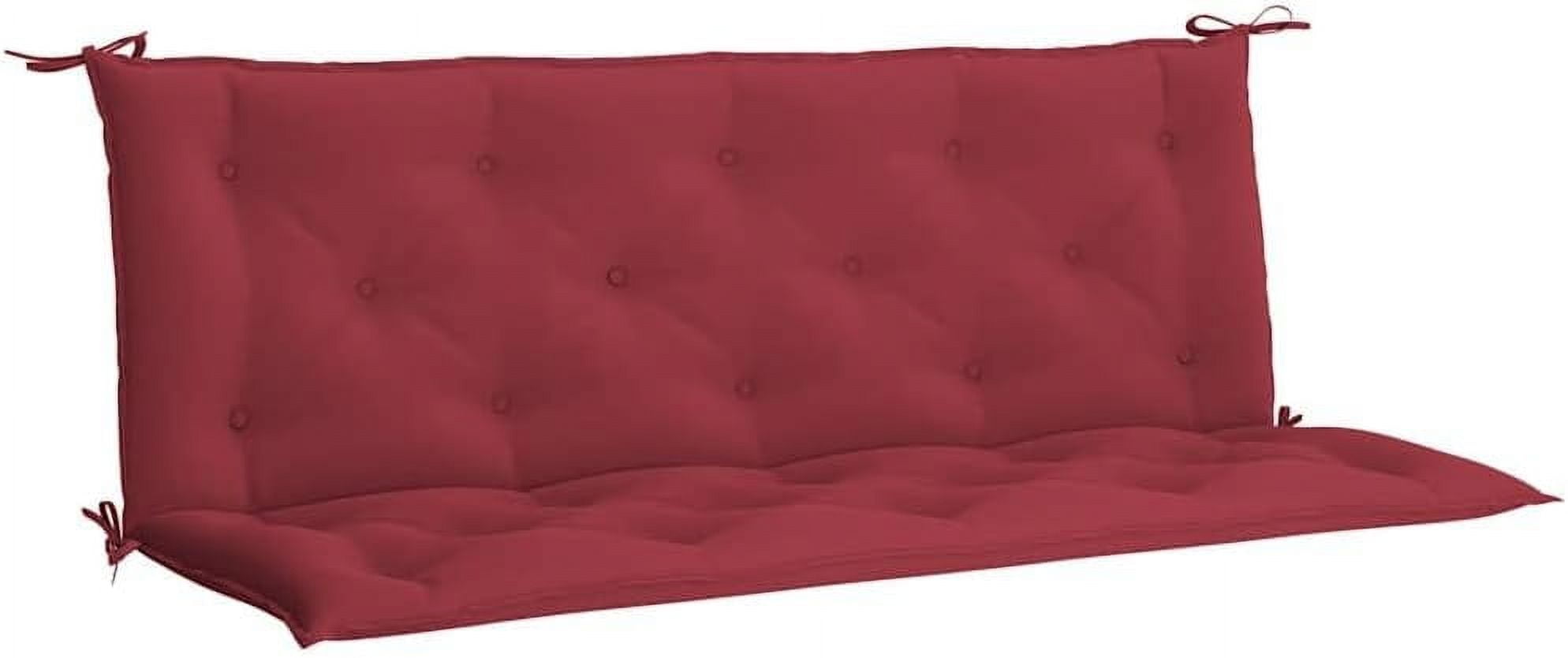Bench Cushions 2 pcs, Patio Loveseat Cushions, Porch Swing Seat ...