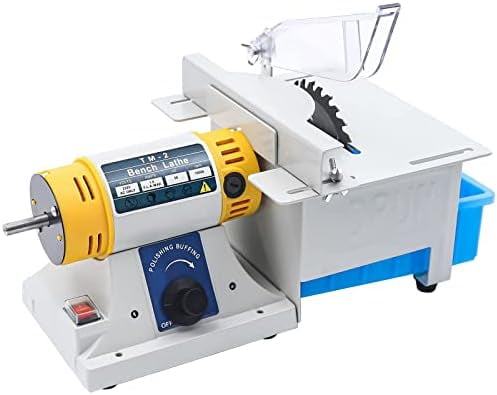 Bench Grinder Polishing Machine, 320W 10000r/min Jade Wood Beeswax Both ...