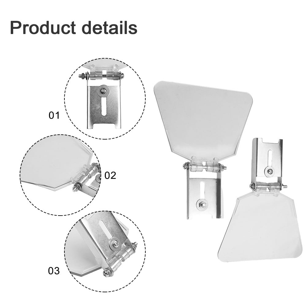 Bench Grinder Replacement Guard With Bracket Dust-Proof Replacement ...