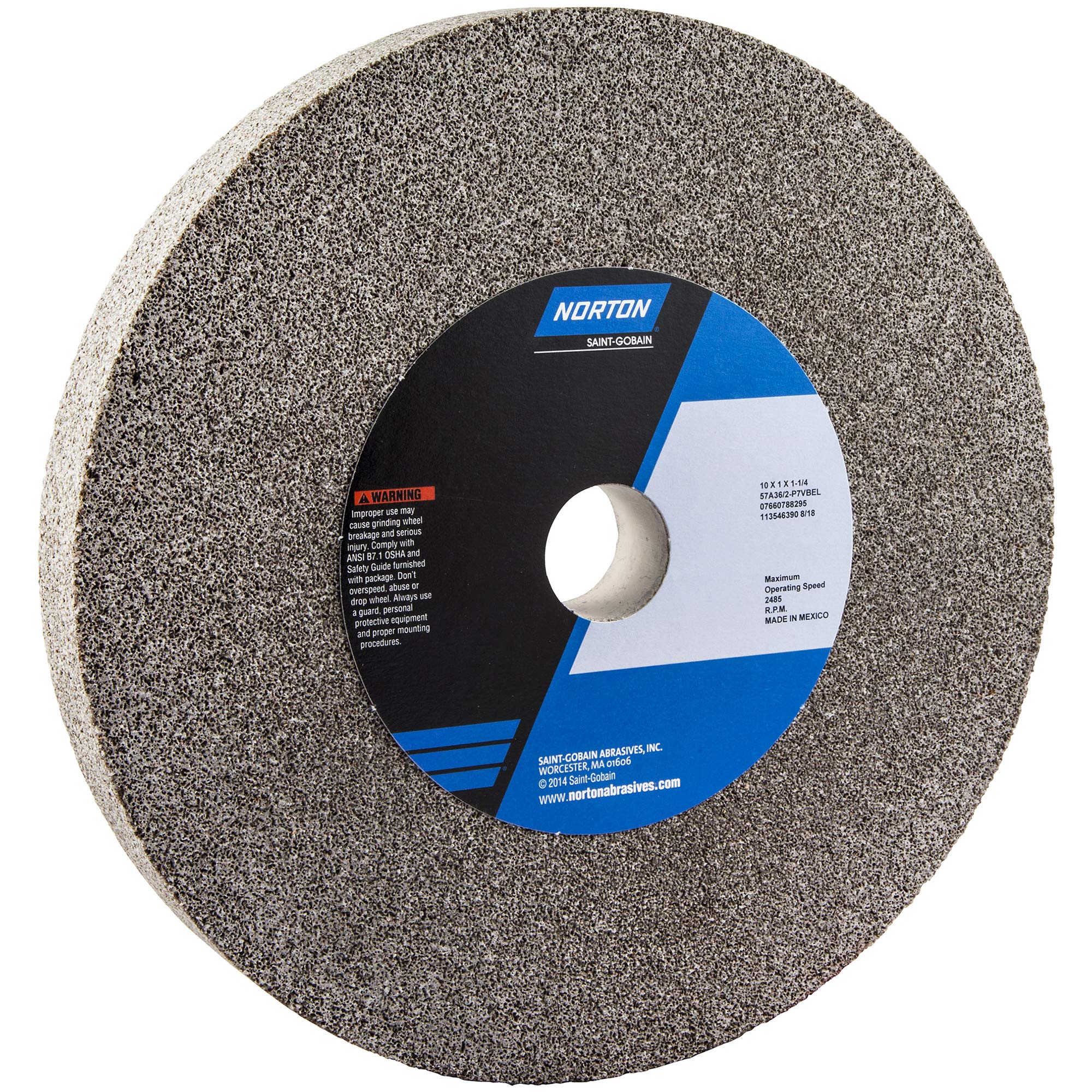 Bench Grinder Wheel 8 Inch, Aluminum Oxide Grinding Wheel for Deburring ...
