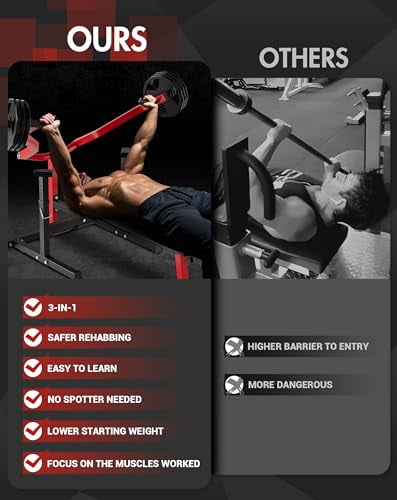Bench Press Machine, 3-in-1 Chest Press Machine, with Independent ...