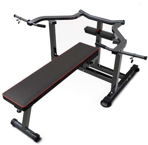 Bench Press Set, Chest Press Machine with Independent Converging Arms ...