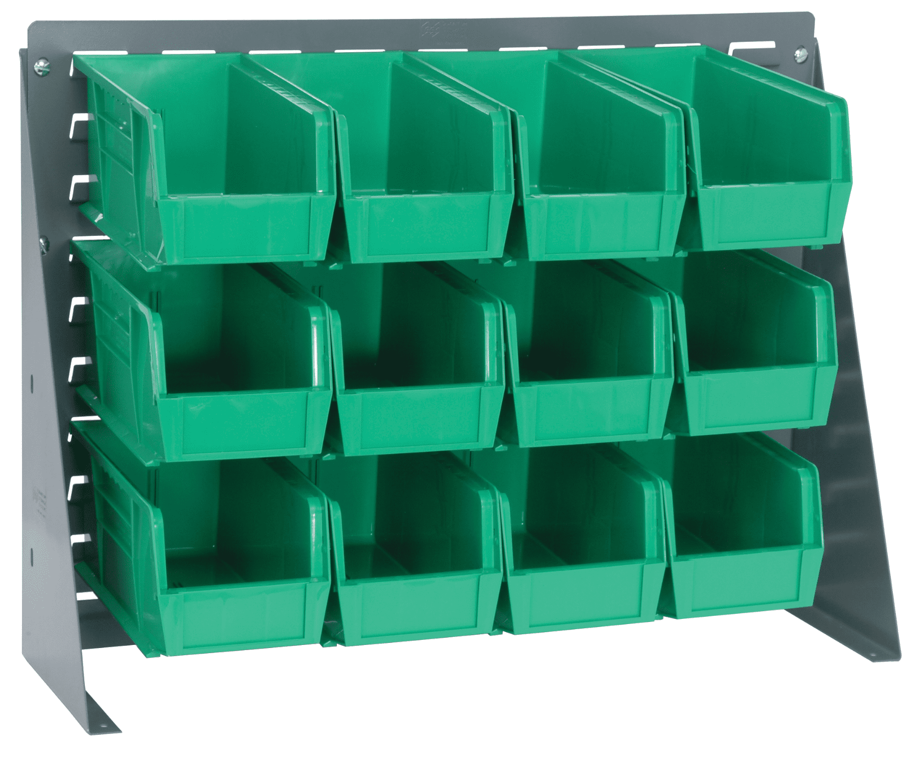 Quantum Storage Systems QBR-2721-230-12GN Solid Louvered Panel Bins ...