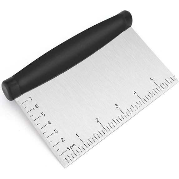 Bench Scraper, 1 PCS Dough Scraper Tool Kitchen Scraper, Multi-Purpose ...