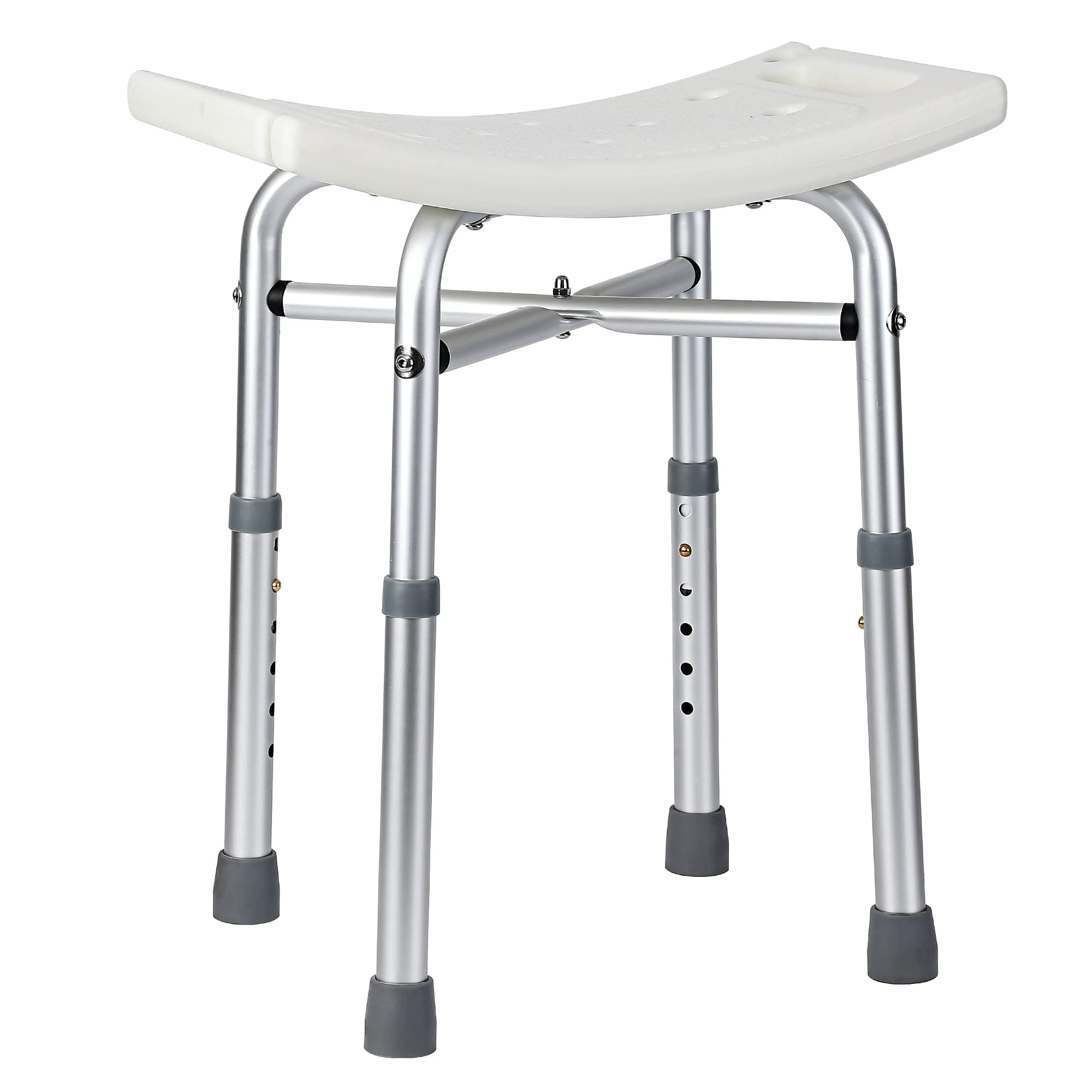 Bench Shower Chair for Bathroom Bathtub with Adjustable Height Legs ...
