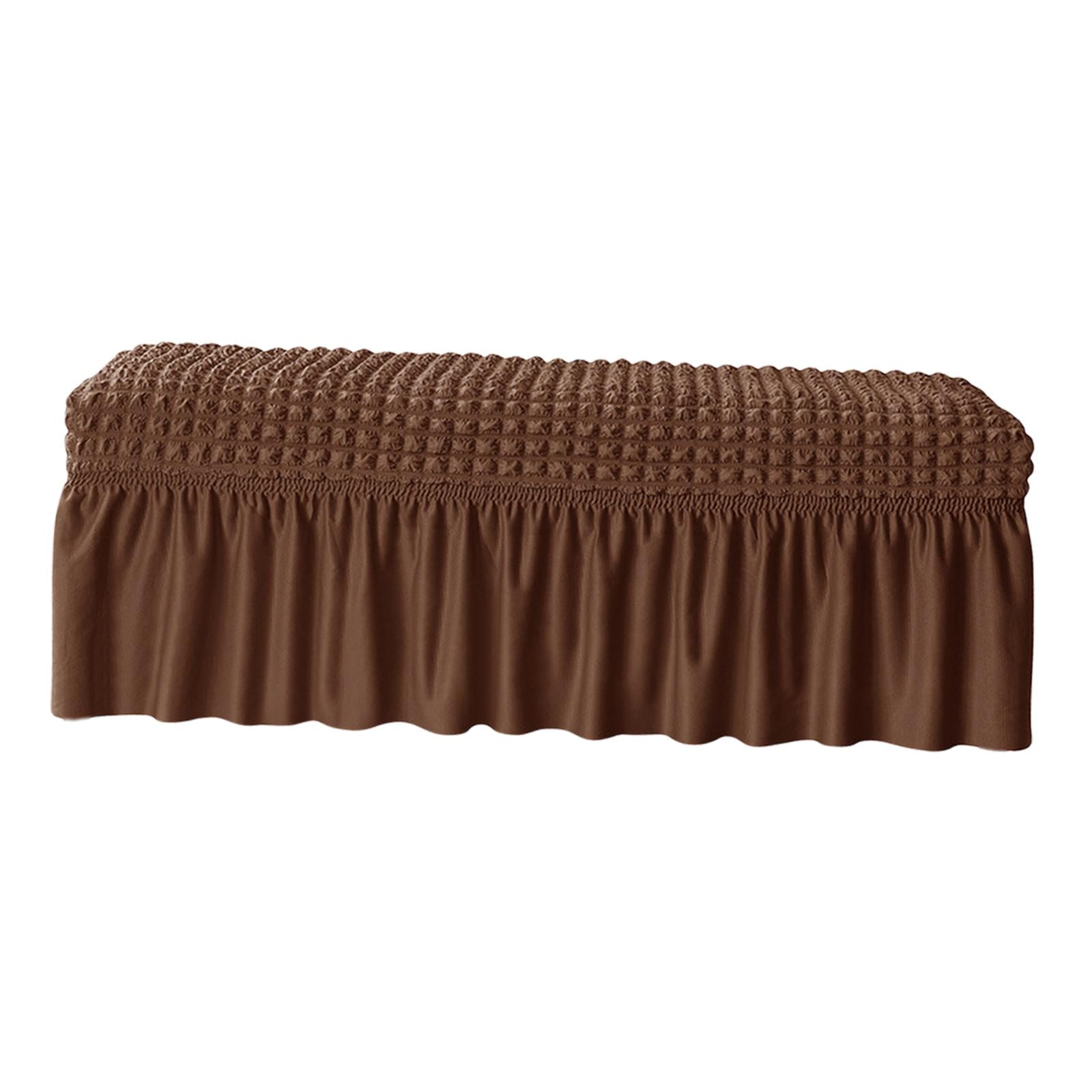 Bench Slipcover Dining Bench Protector Washable Removable Soft Bench ...