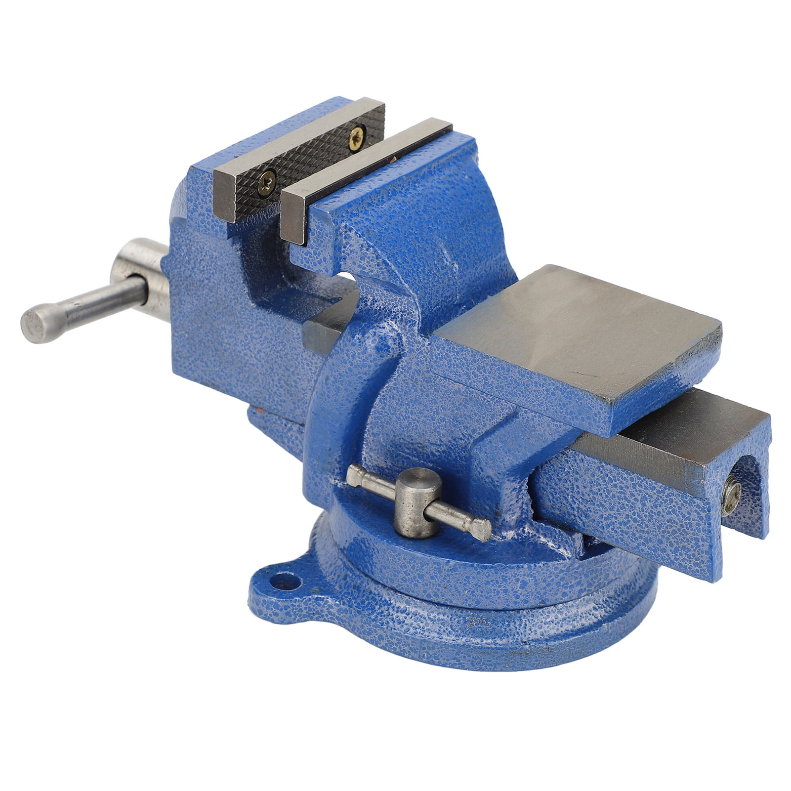 Bench Vise 3 Inch 360 Degree Swivel Base Secure Grip Carbon Steel Cast ...
