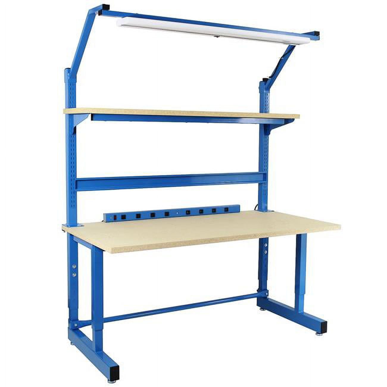 BenchPro DPBC-5-LBFr 30 x 60 x 30 to 36 in. Adjustable Height Dewey ...
