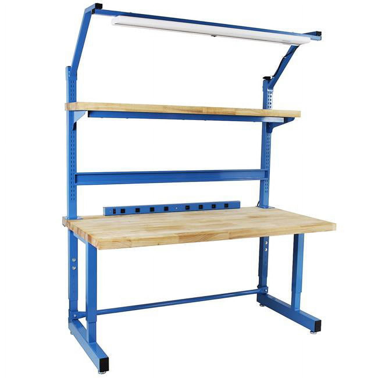 BenchPro DWC-5-LBFr 30 x 60 x 30 to 36 in. Adjustable Height Dewey ...