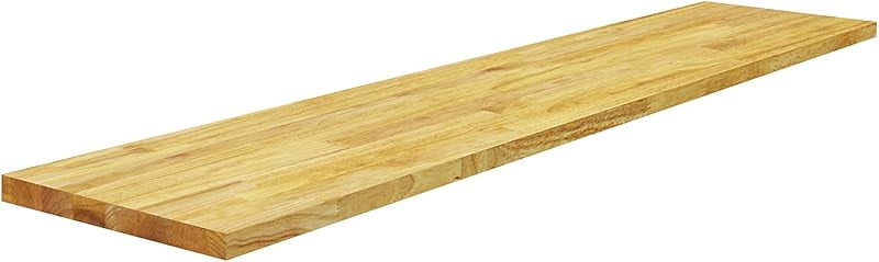 BenchPro Floating Shelf Wall Mounted Solid Butcherblock Shelf 12" Depth ...