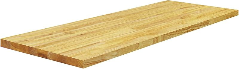 BenchPro Floating Shelf Wall Mounted Solid Butcherblock Shelf 12" Depth ...