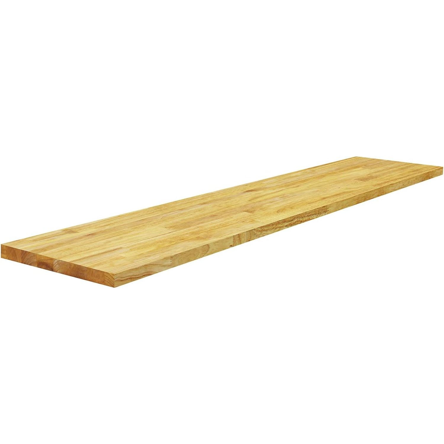 BenchPro Floating Shelf Wall Mounted Solid Butcherblock Shelf 12" Depth ...