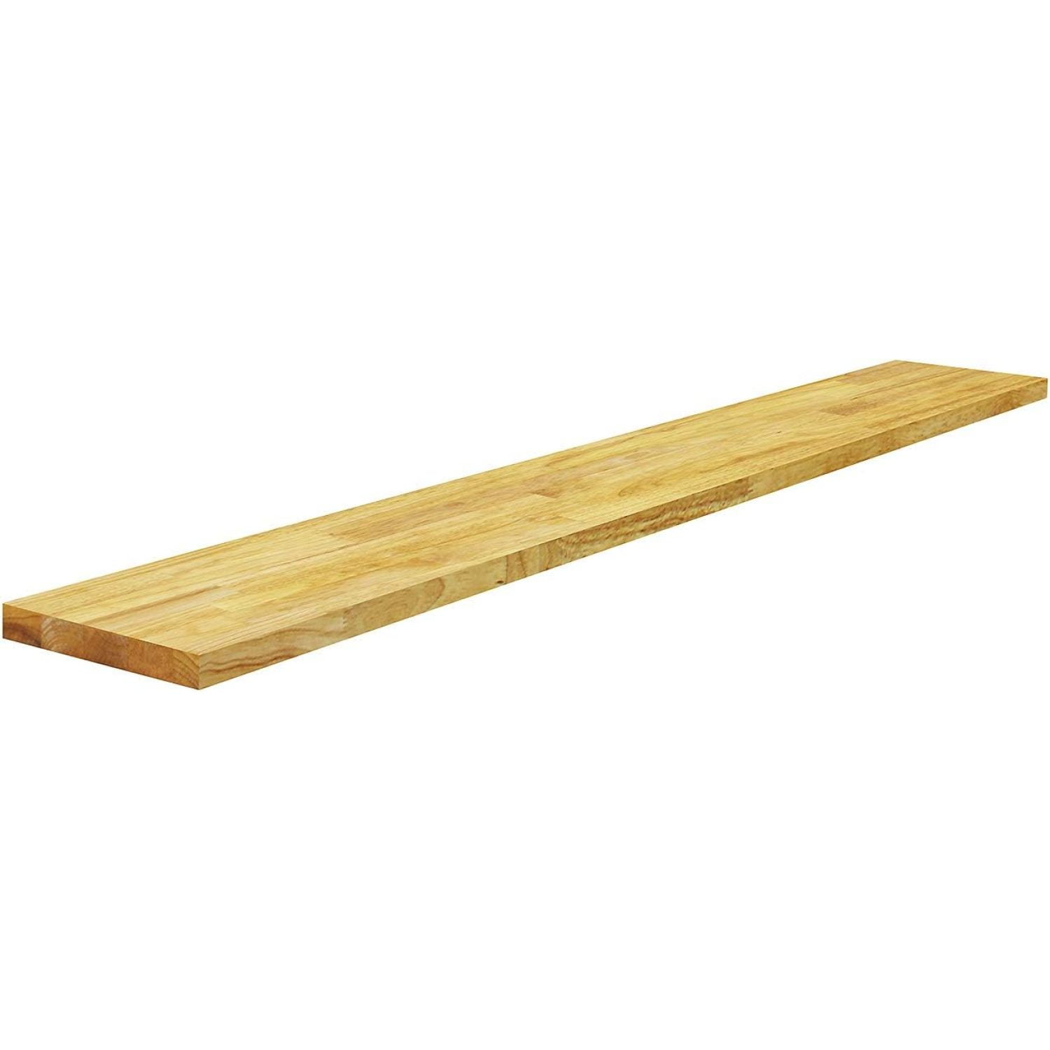 BenchPro Floating Shelf Wall Mounted Solid Butcherblock Shelf 8" Depth ...