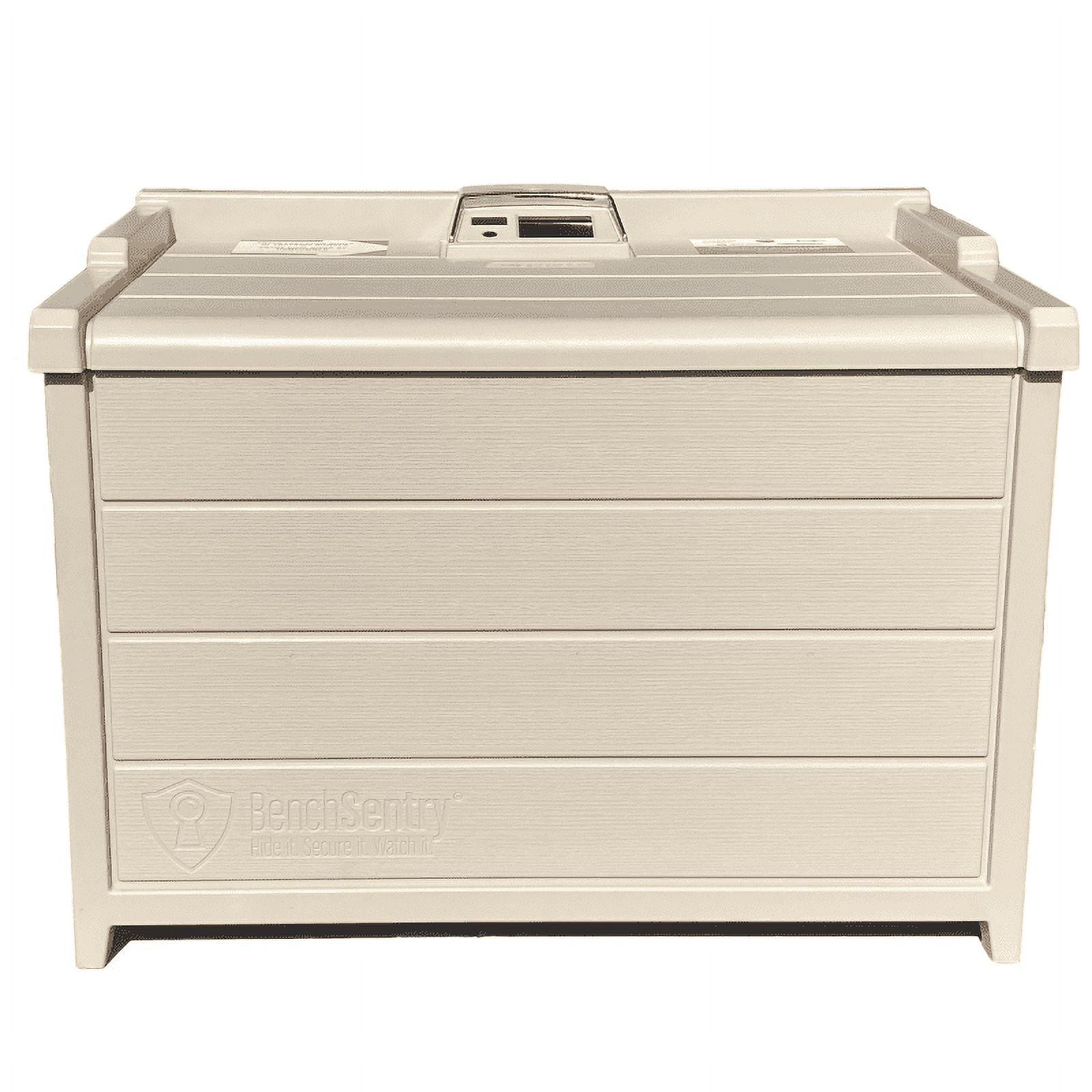 BenchSentry by Genie Secure Smart Locking Package Delivery Porch Box ...