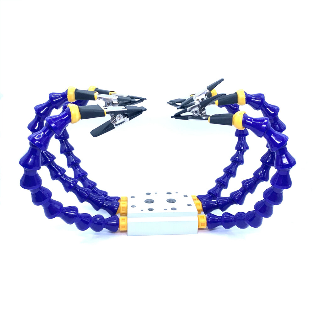 Benches Vise Table Clamp with Flexible Arm Aluminum Alloy Clamp ...