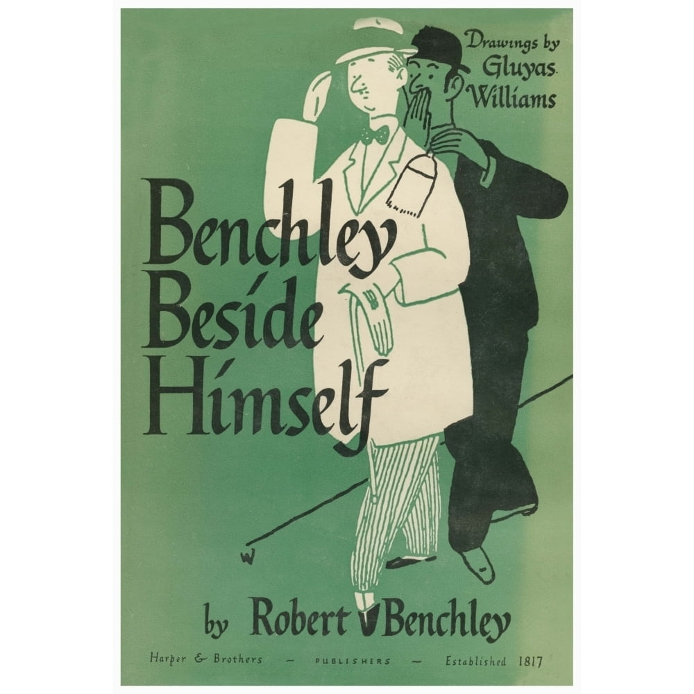 Benchley Beside Himself Poster Print by Gluyas Williams - Walmart.com