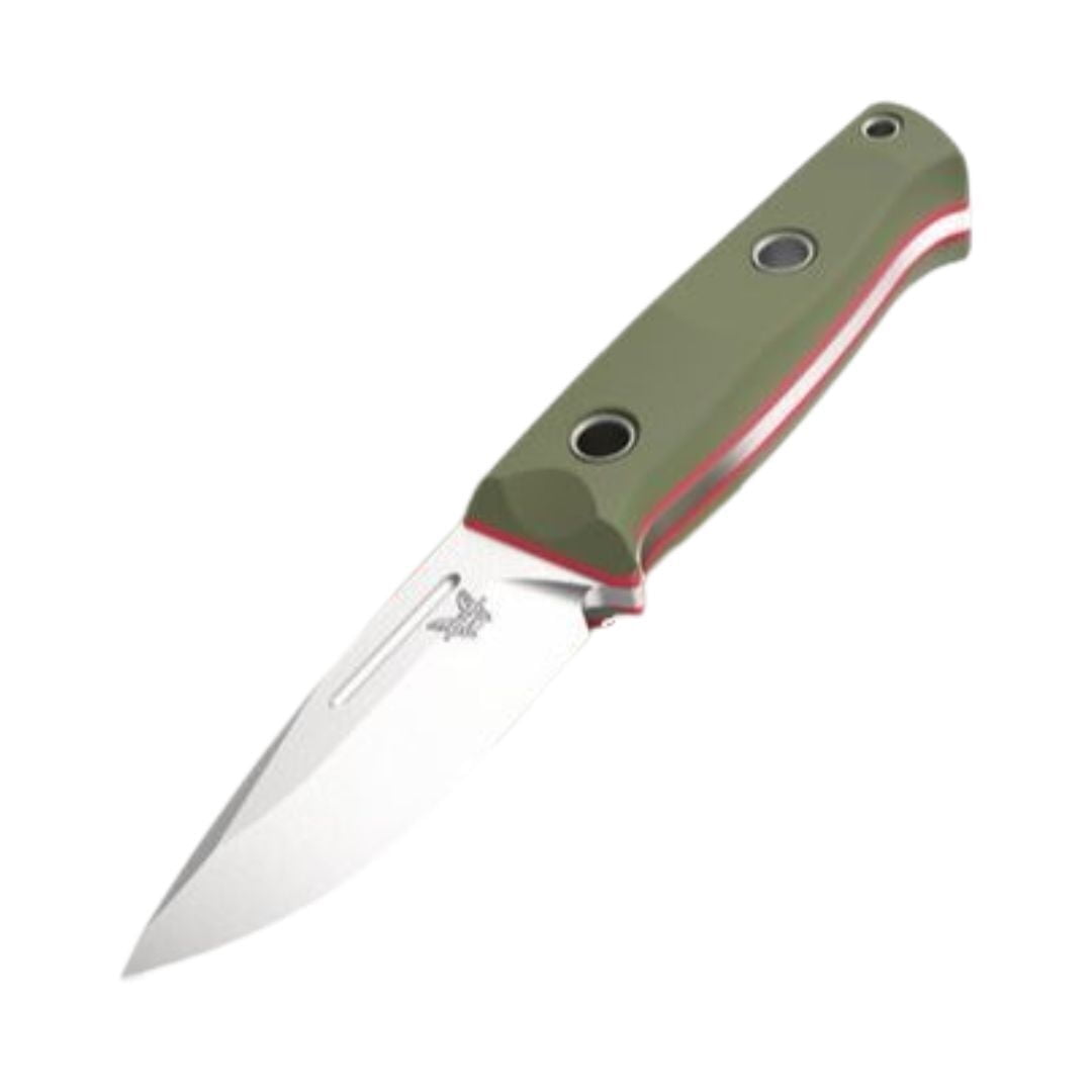 Benchmade 165-1 Sibert Mini Bushcrafter Outdoor Knife with Fixed Drop ...