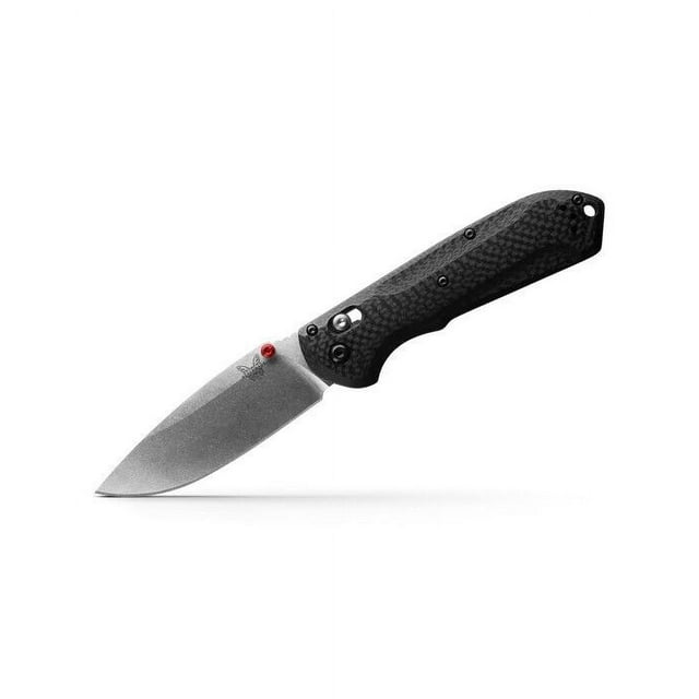 Benchmade 560-03 Freek Carbon Fiber 3.6" Drop-Point Stainless Steel ...