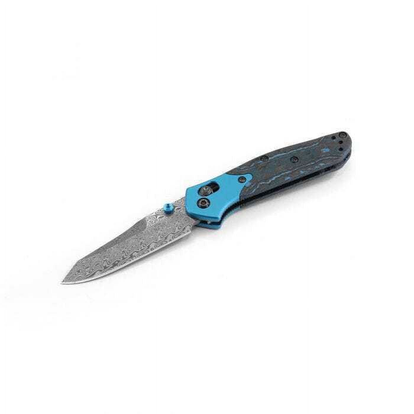 Benchmade 945-221 Mini Osborne Gold Class 2.92" Plain Folding Pocket ...