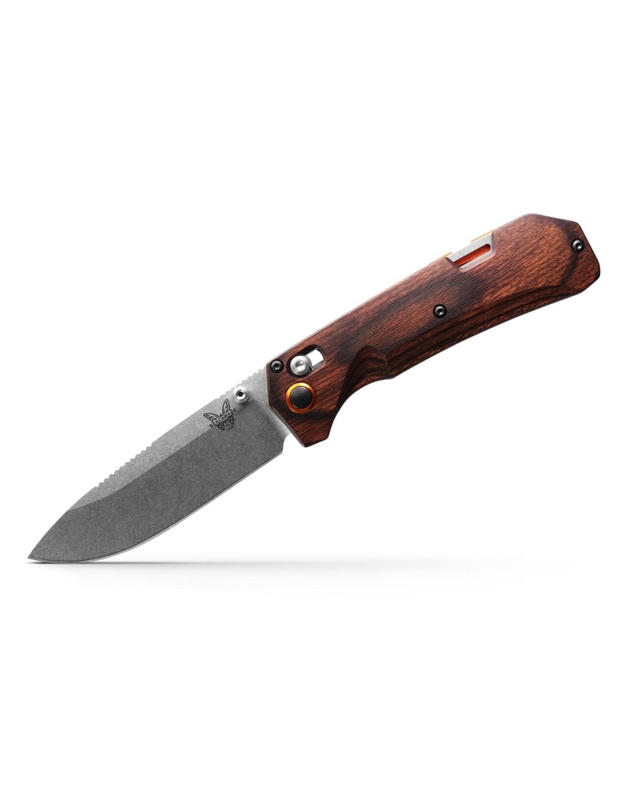 Benchmade Grizzly Creek 15062 Stabilized Wood 3.49" CPM-S30V Stainless ...