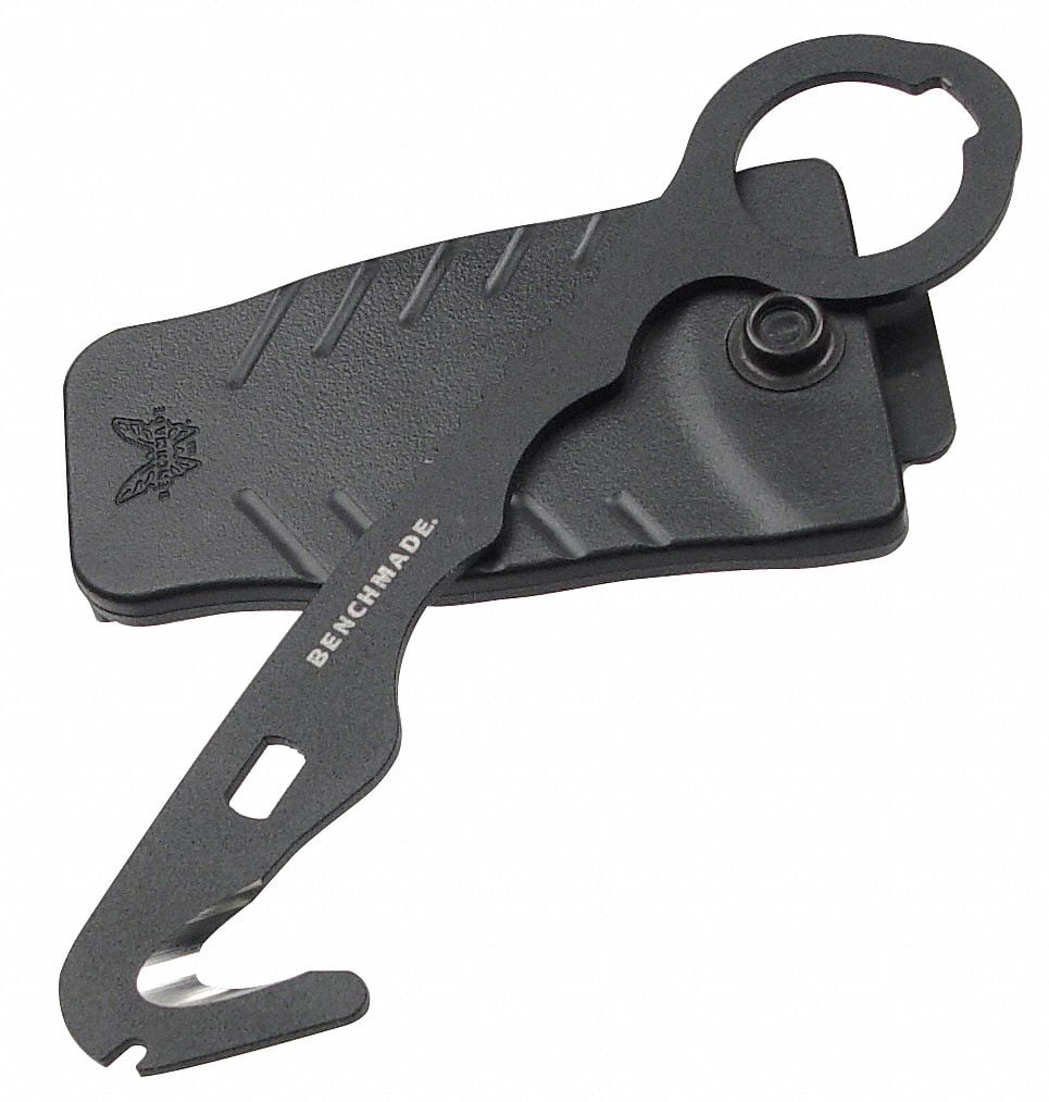 Benchmade Safety Cutter,6-1/2 in L,Black,1/2 Blade 8 BLKW MED - Walmart.com