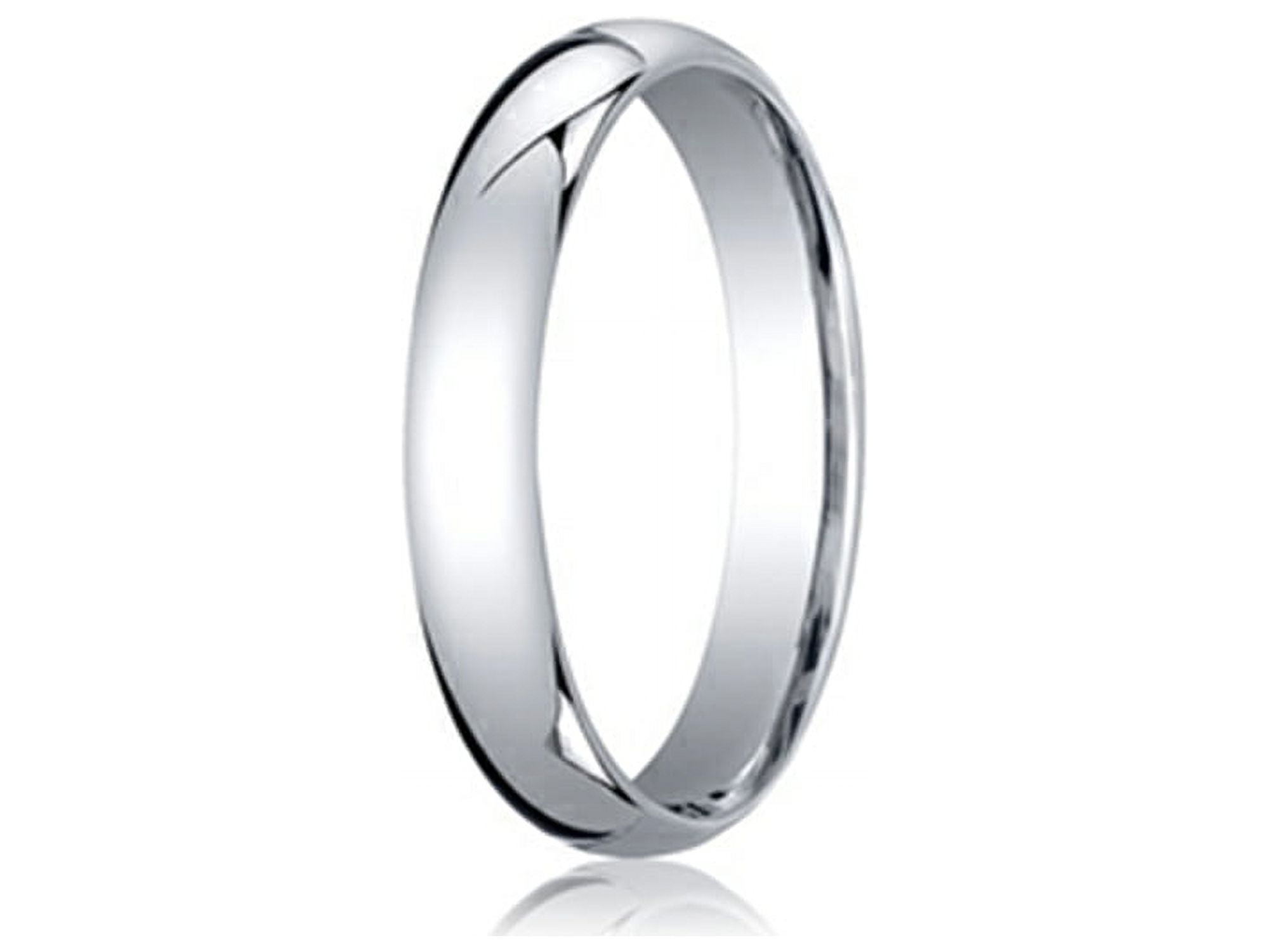 Benchmark 4mm Comfort Fit Wedding Band / Ring - Walmart.com