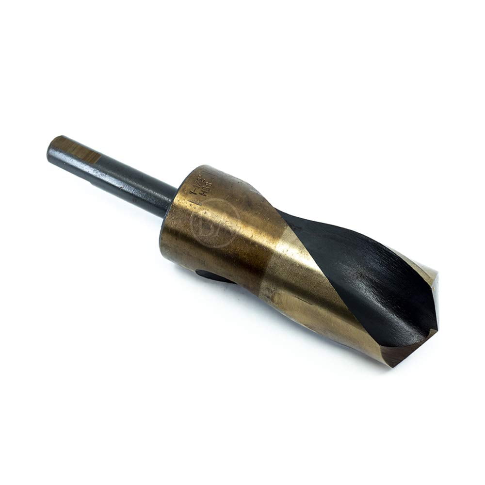 Benchmark Abrasives 1-1/2" Diameter HSS Silver & Deming Drill Bit Black ...