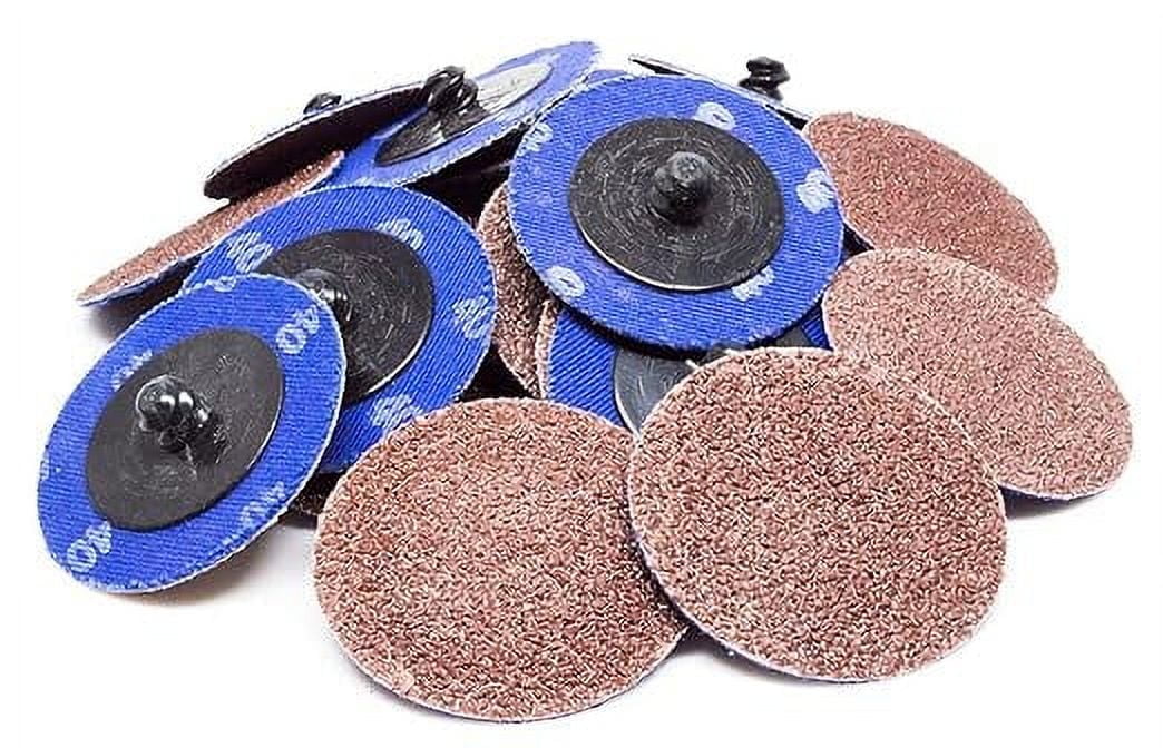 Benchmark Abrasives 2" Quick Change A/O Sanding Discs with a Male R ...