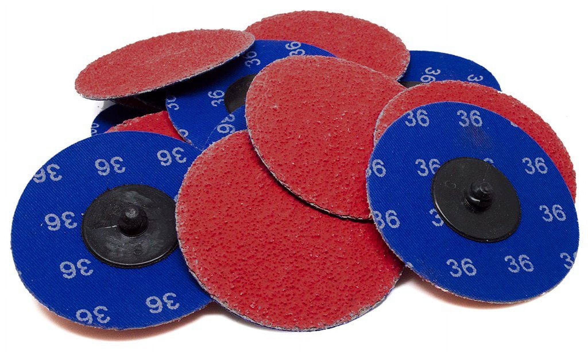 Benchmark Abrasives 3 Inch Sanding Discs Quick Change Ceramic - Drill ...