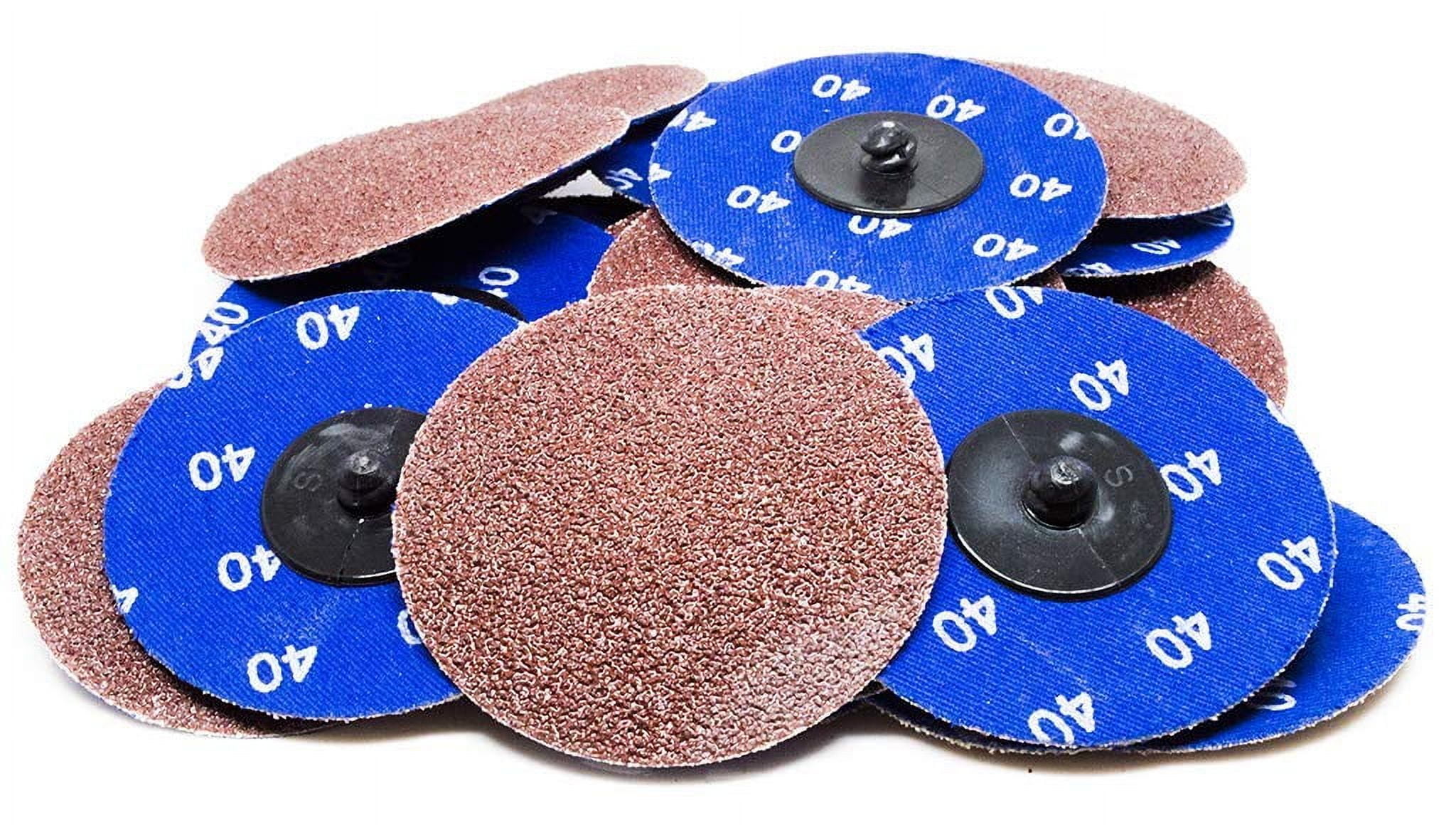 Benchmark Abrasives 3" Quick Change A/O Sanding Discs with a Male R ...