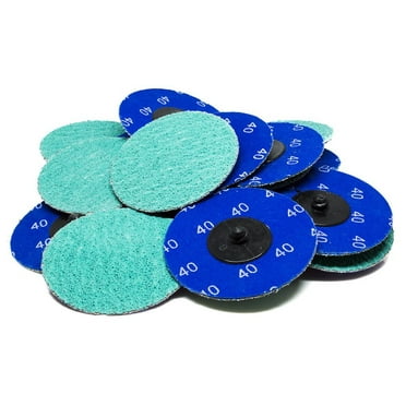Benchmark Abrasives 3" Quick Change Ceramic Sanding Discs with a Male R ...