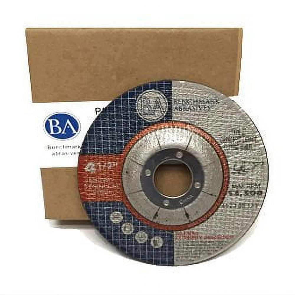 Benchmark Abrasives 4-1/2" Aluminum Oxide Depressed Center Thin Cut Off ...