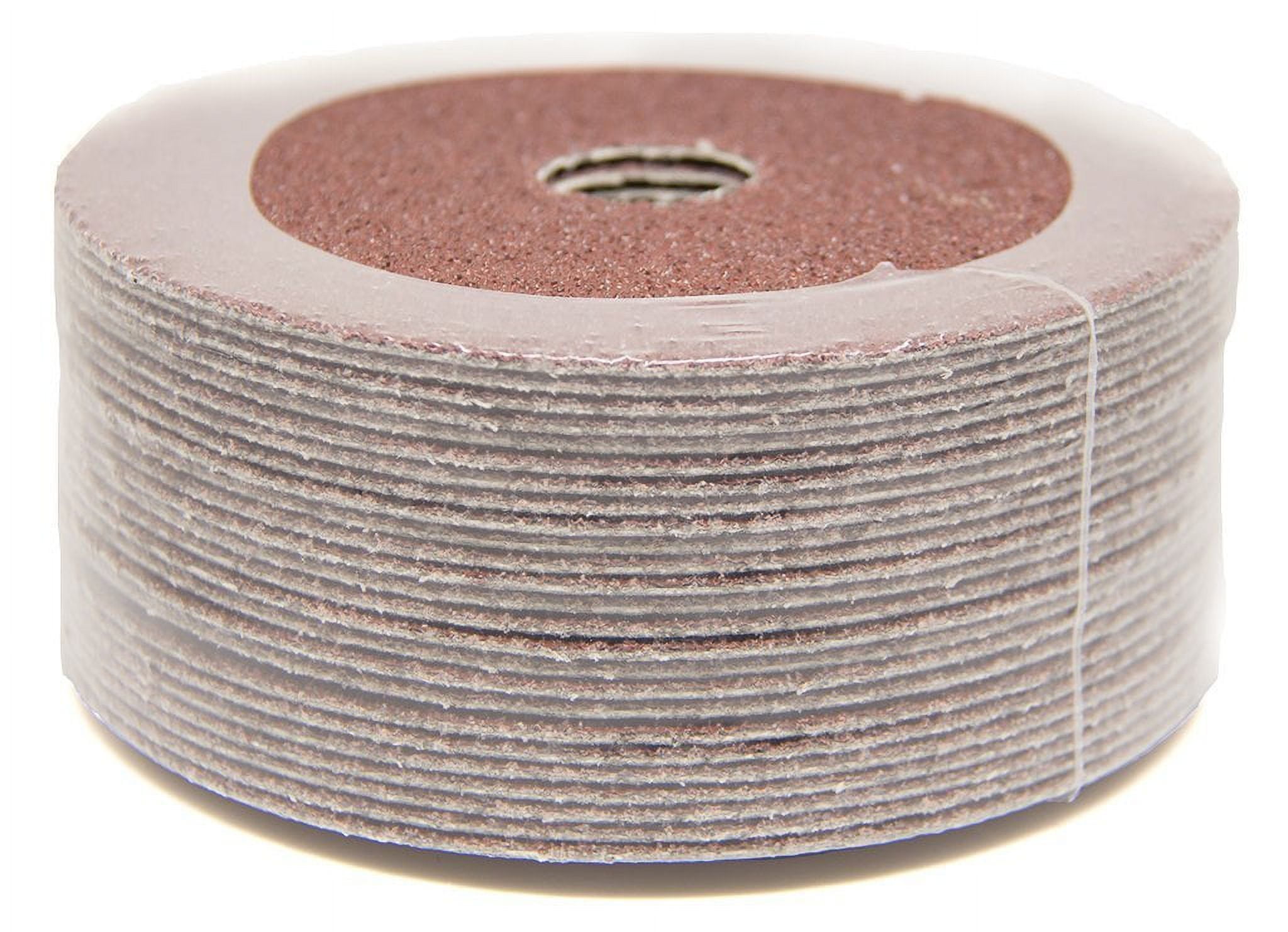 Benchmark Abrasives 5" Aluminum Oxide Resin Fiber Grinding and Sanding ...