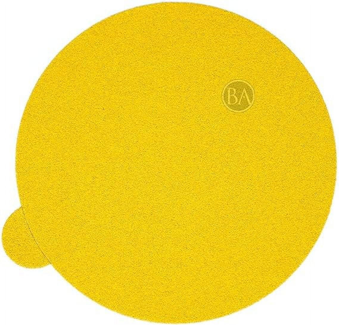 Benchmark Abrasives 6" PSA Gold Adhesive DA Sanding Discs Aluminum ...