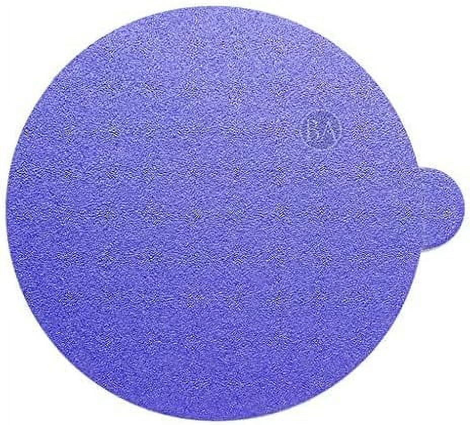 Benchmark Abrasives 6" Premium Ceramic Purple No Hole PSA Discs with ...