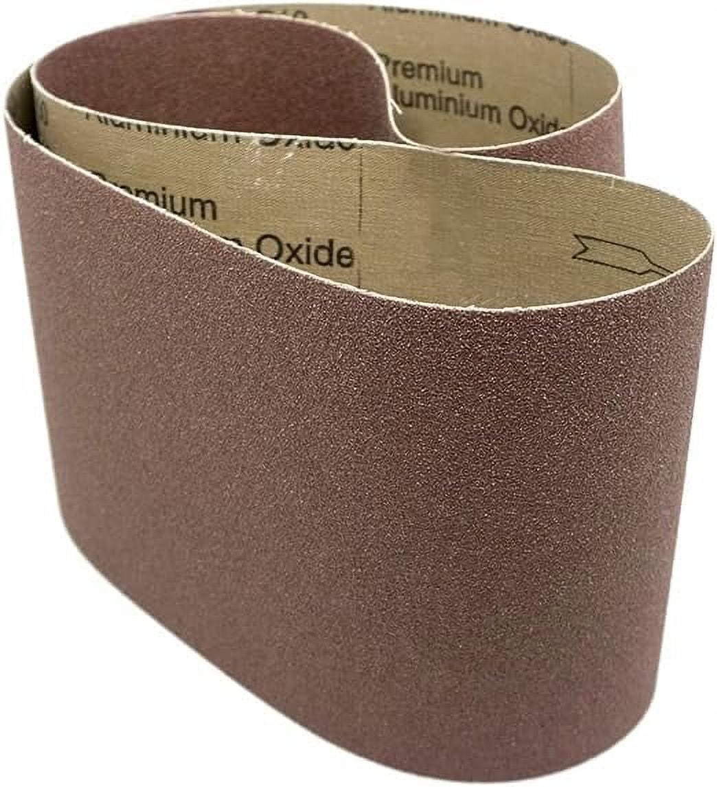 Benchmark Abrasives 6" x 48” Aluminum Oxide Sanding Belts for Grinding ...