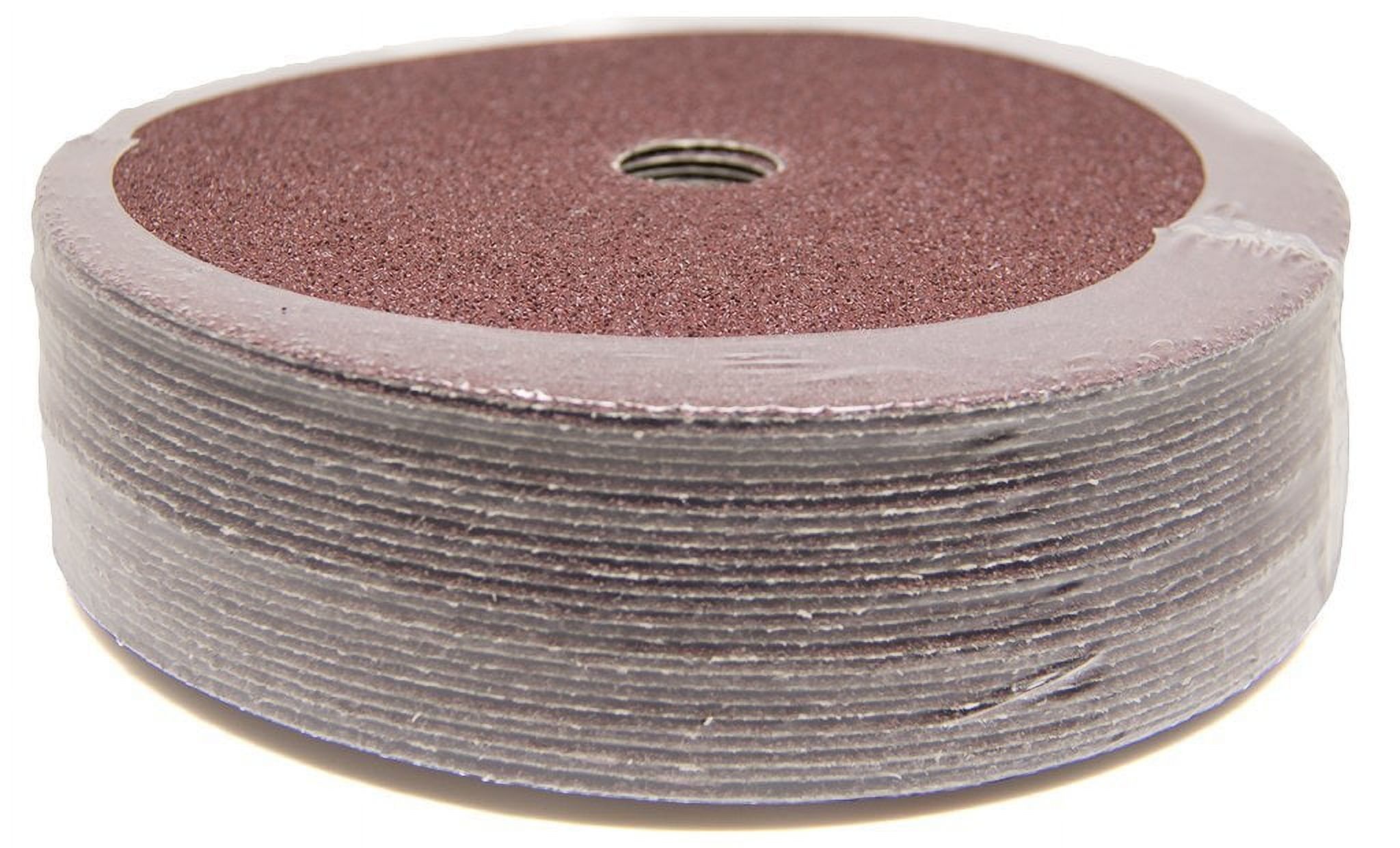 Benchmark Abrasives 7" Aluminum Oxide Resin Fiber 7/8" Arbor (25 Pack ...