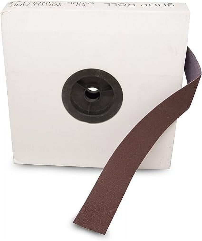 Benchmark Abrasives Aluminum Oxide 1-1/2" x 150' Shop Roll, Abrasive ...