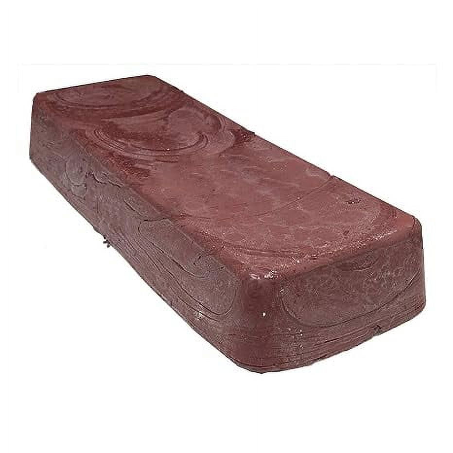 Benchmark Abrasives Red Buffing Compound,1 Pound Bar (Jewelers Rouge ...