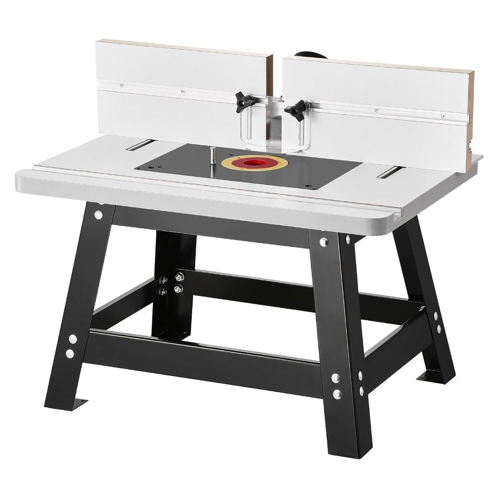Benchtop Router Table 24 in x 15.7 in with Fence MDF Top Dust ...