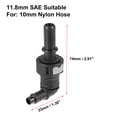 Bend 11.8mm-Fuel Line Hose Quick Release Connector Disconnect Hose Fuel ...