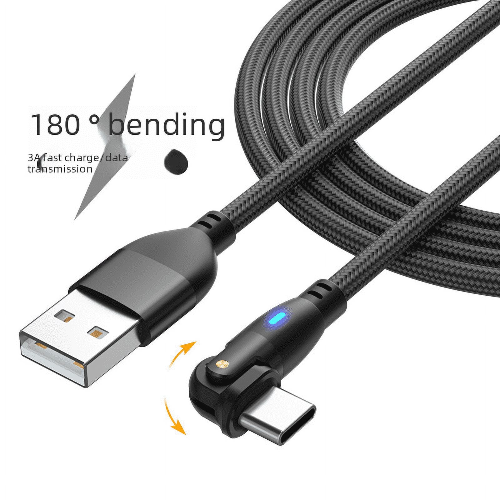Bend 180-degree data line Android TYPEC3A fast charging stall hand ...