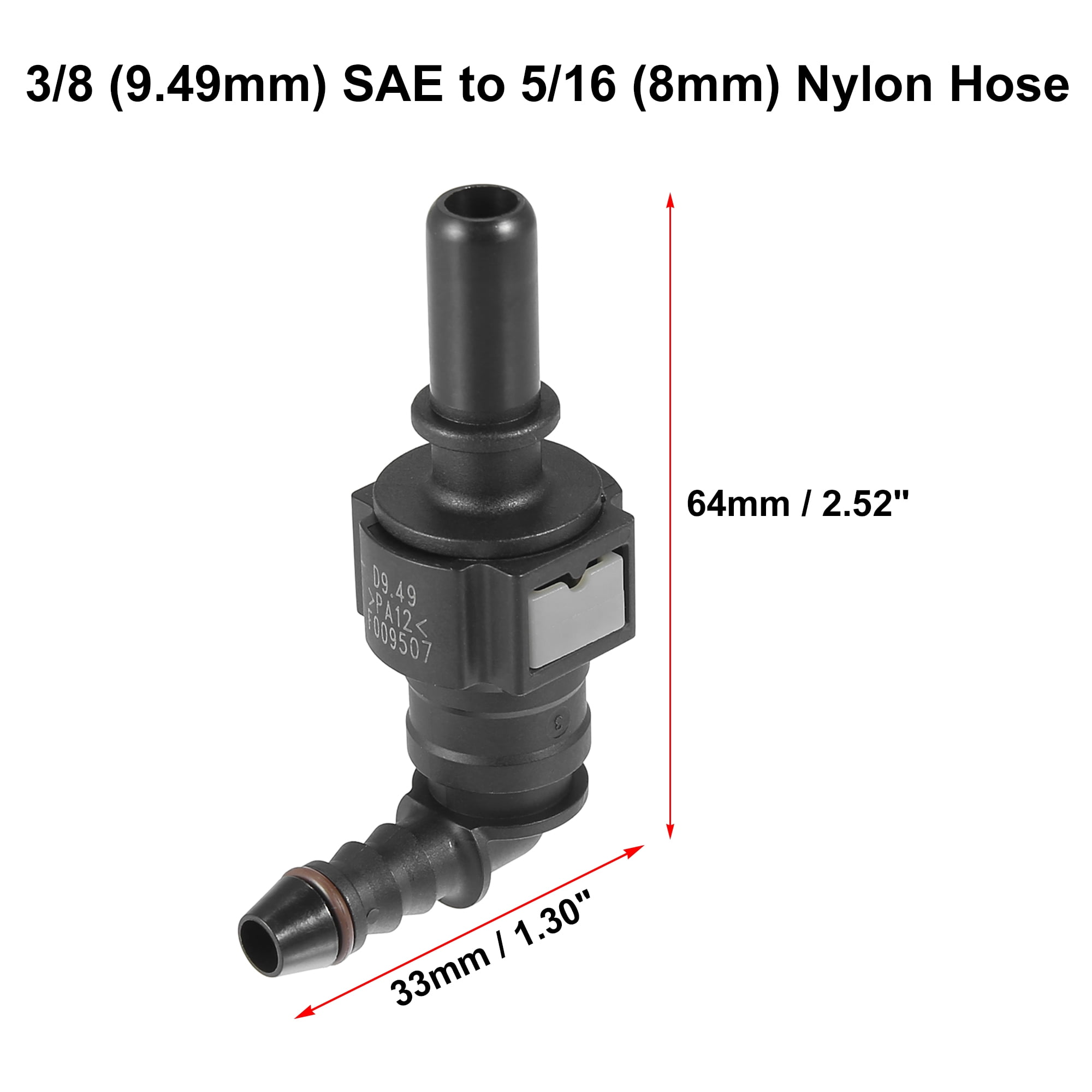 Bend 9.49mm-Fuel Line Hose Quick Release Connector Disconnect Hose Fuel ...