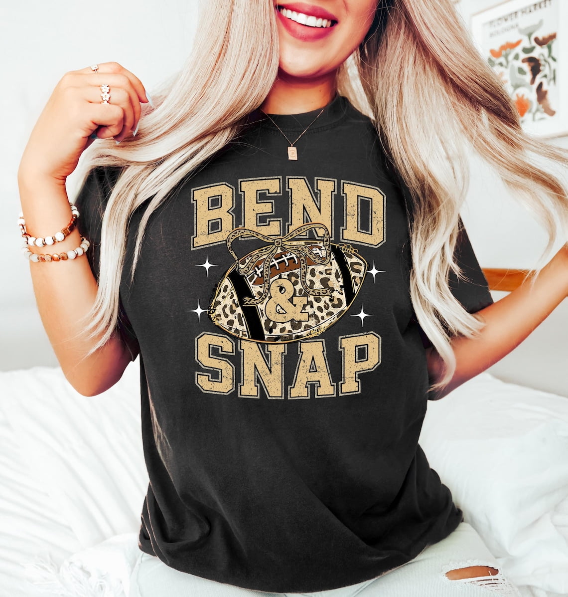 Bend And Snap Womens Football Shirt, Football Game Day Shirt, Football ...