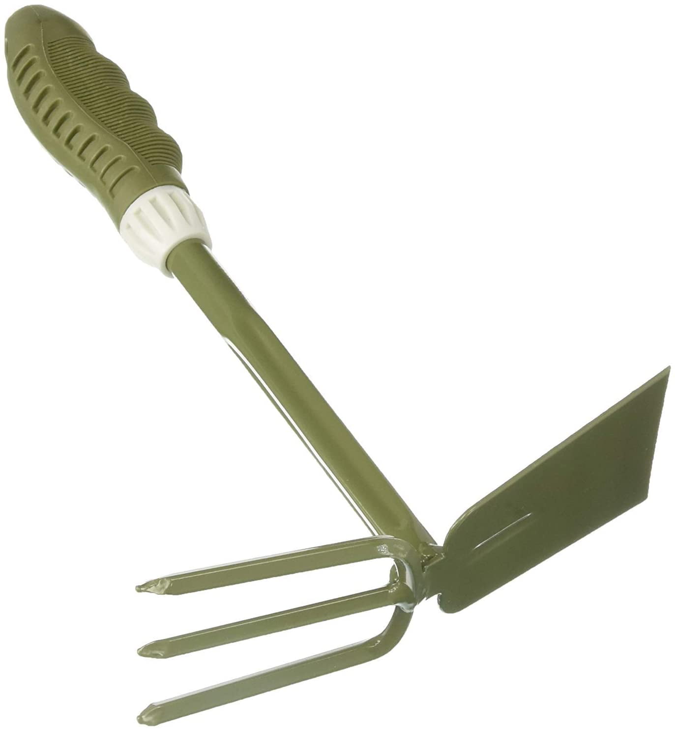 Bend-Proof Small Hand Digger and Hoe Combo 11.5" L x 3" W Carbon Steel ...