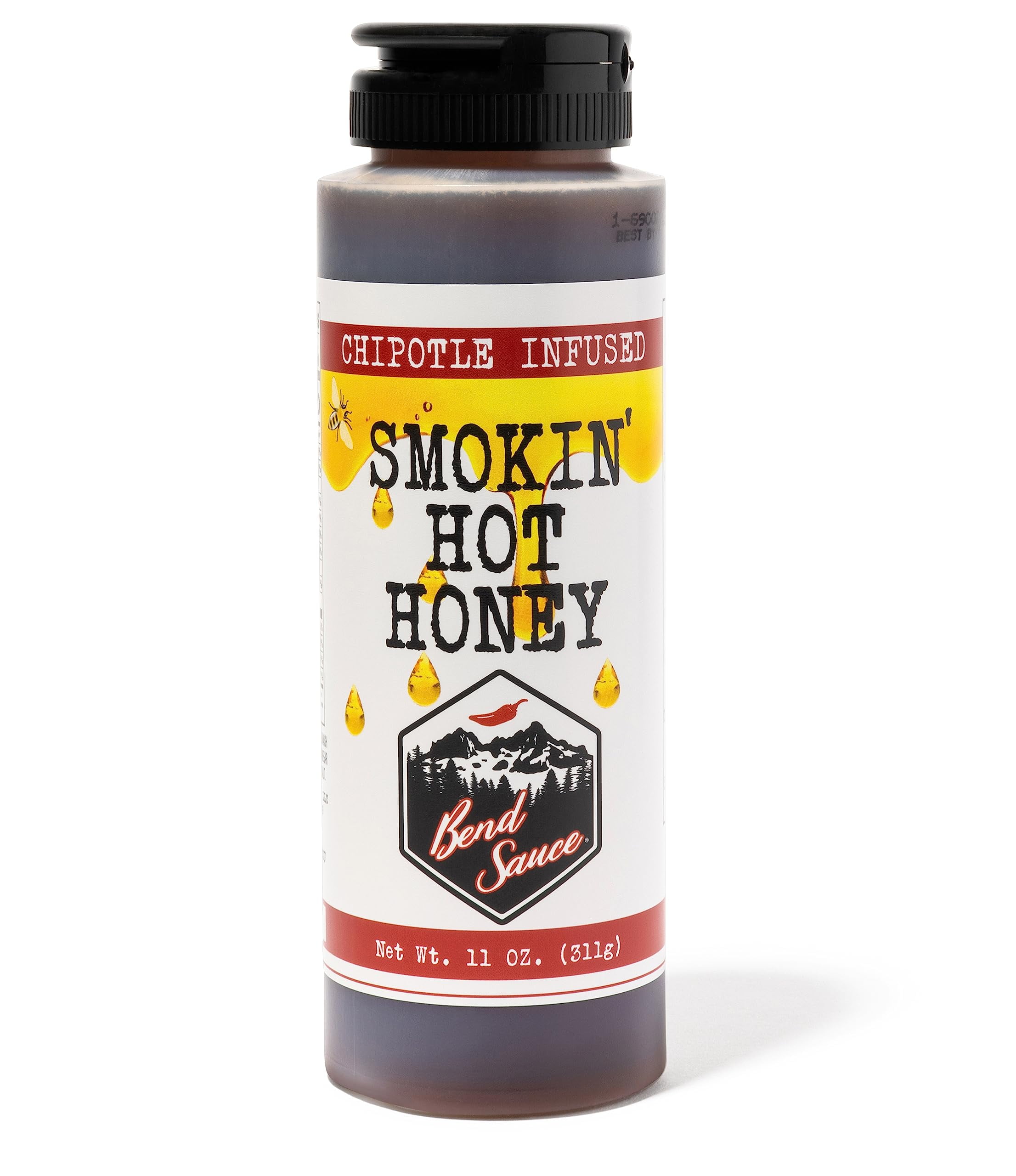 Bend Sauce Hot Honey TMA2 - Chipotle Infused Organic Clover Honey ...