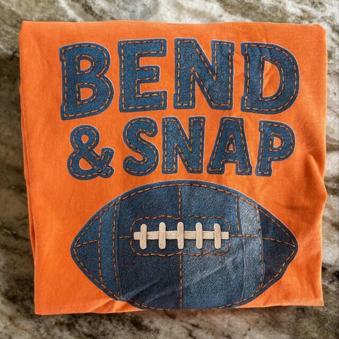Bend & Snap Football Graphic Tee, Game Day Shirt Women - Walmart.com