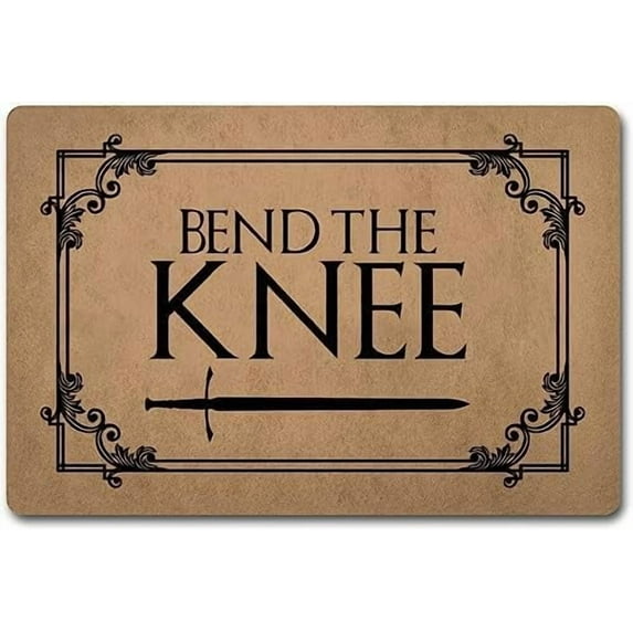 Bend The Knee Game of Thrones Door Mat Welcome Mats Non-Slip Dust Floor ...